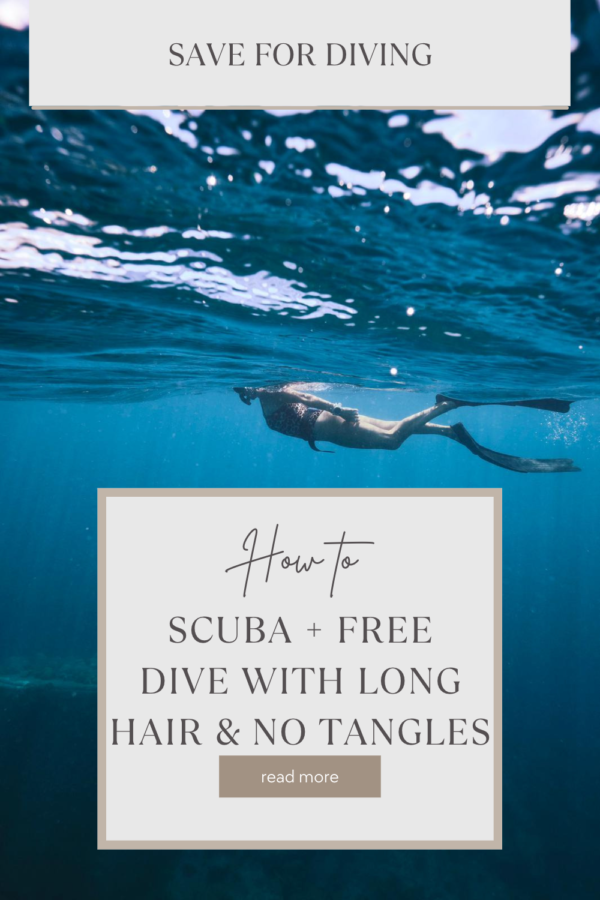 Free Diving With Long Hair - Hi From Ashley